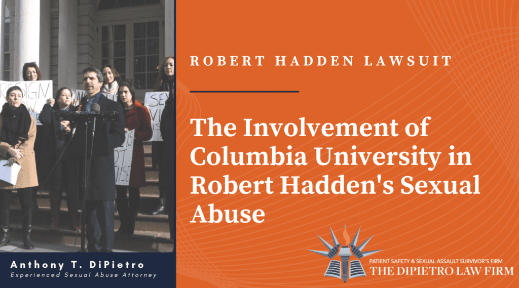 Columbia University’s Role in the Dr. Robert Hadden Lawsuit